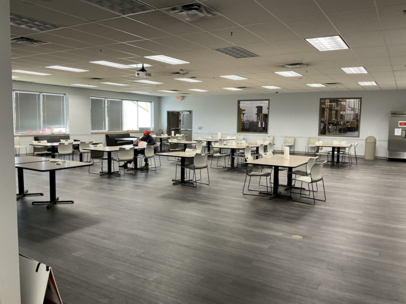 Cameron Commercial Kitchen, Break Room & Turnstile Entrance - Gercken ...