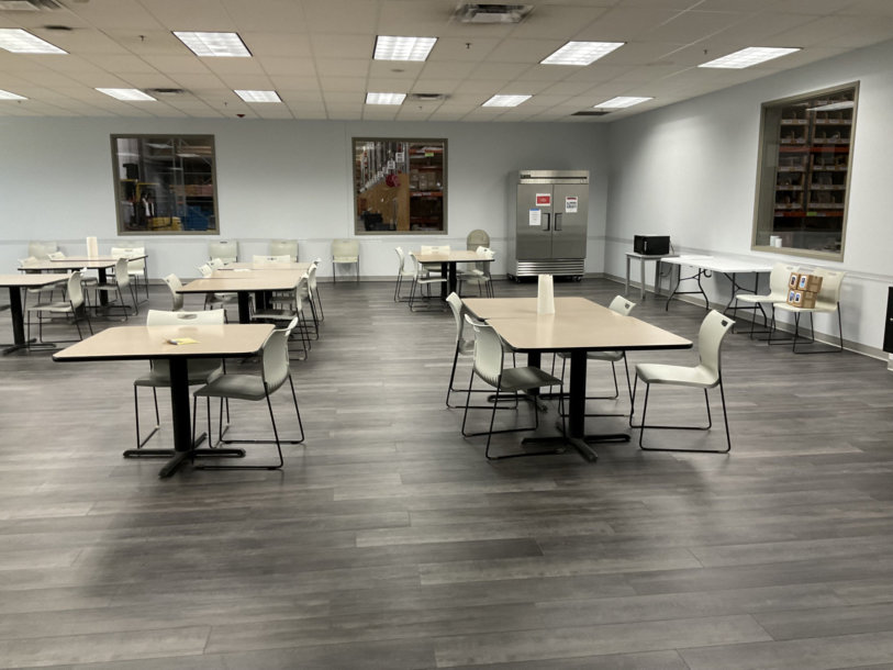 Cameron Commercial Kitchen, Break Room & Turnstile Entrance - Gercken ...