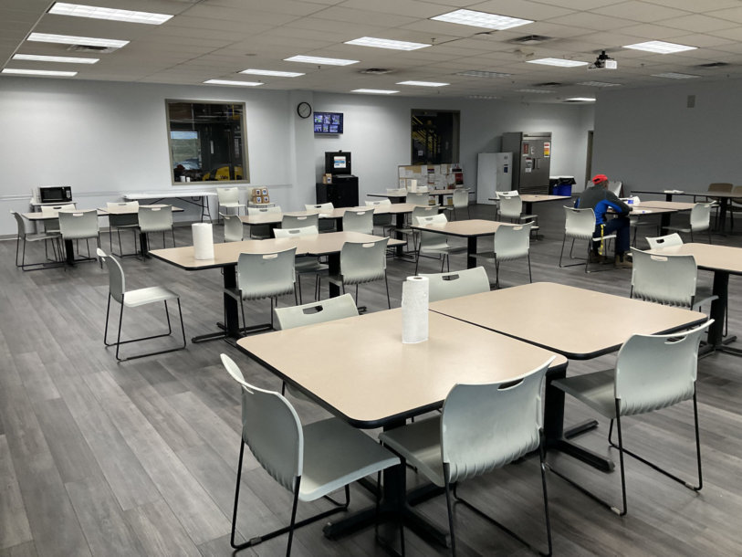 Cameron Commercial Kitchen, Break Room & Turnstile Entrance - Gercken ...